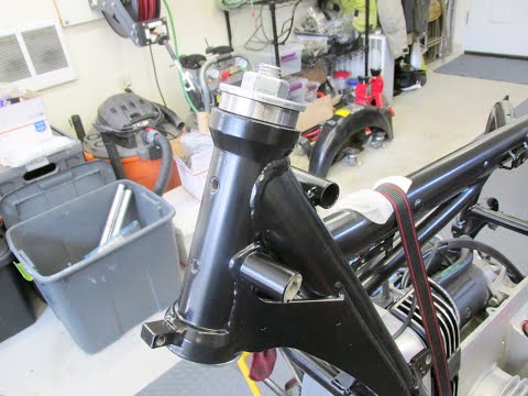 1983 BMW R100RS Replace Steering Head Bearings-UPDATED