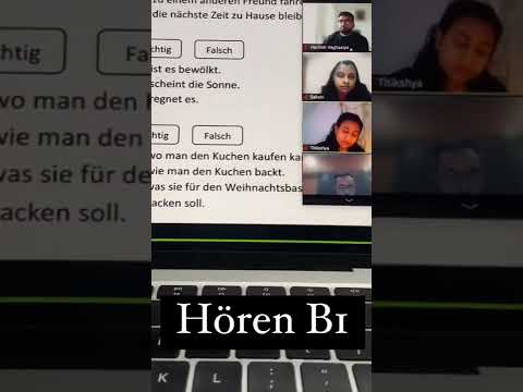 Hören B1 | Live Hören to improve listening skills and live analysis of audios.