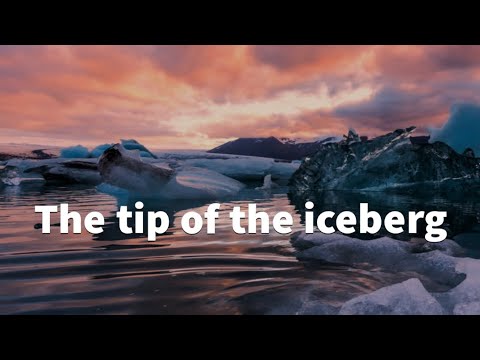 The tip of the iceberg idiom meaning & example sentence