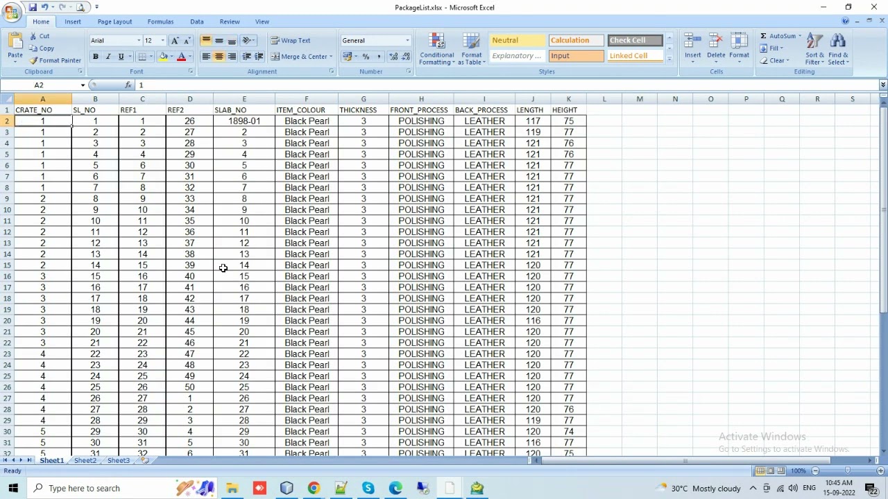 How to Save and Print Packing List?