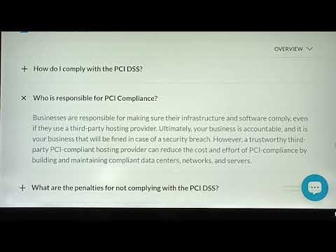 Who is responsible for PCI Compliance