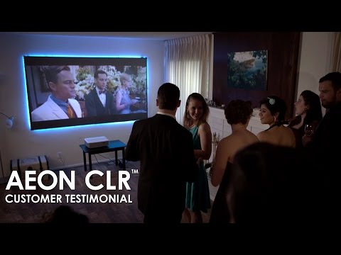 ✅ AEON CLR Ultra Short Throw Projection Screen Customer Testimonial