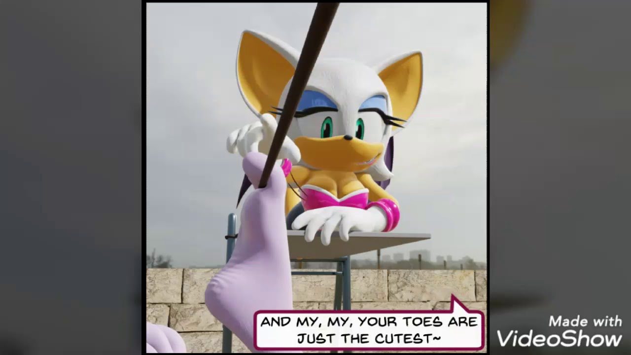Dangling kitty comics blaze & rouge