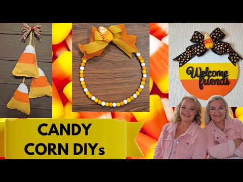 Sweeten Your Home Decor with Candy Corn DIY Crafts 🍭🌽