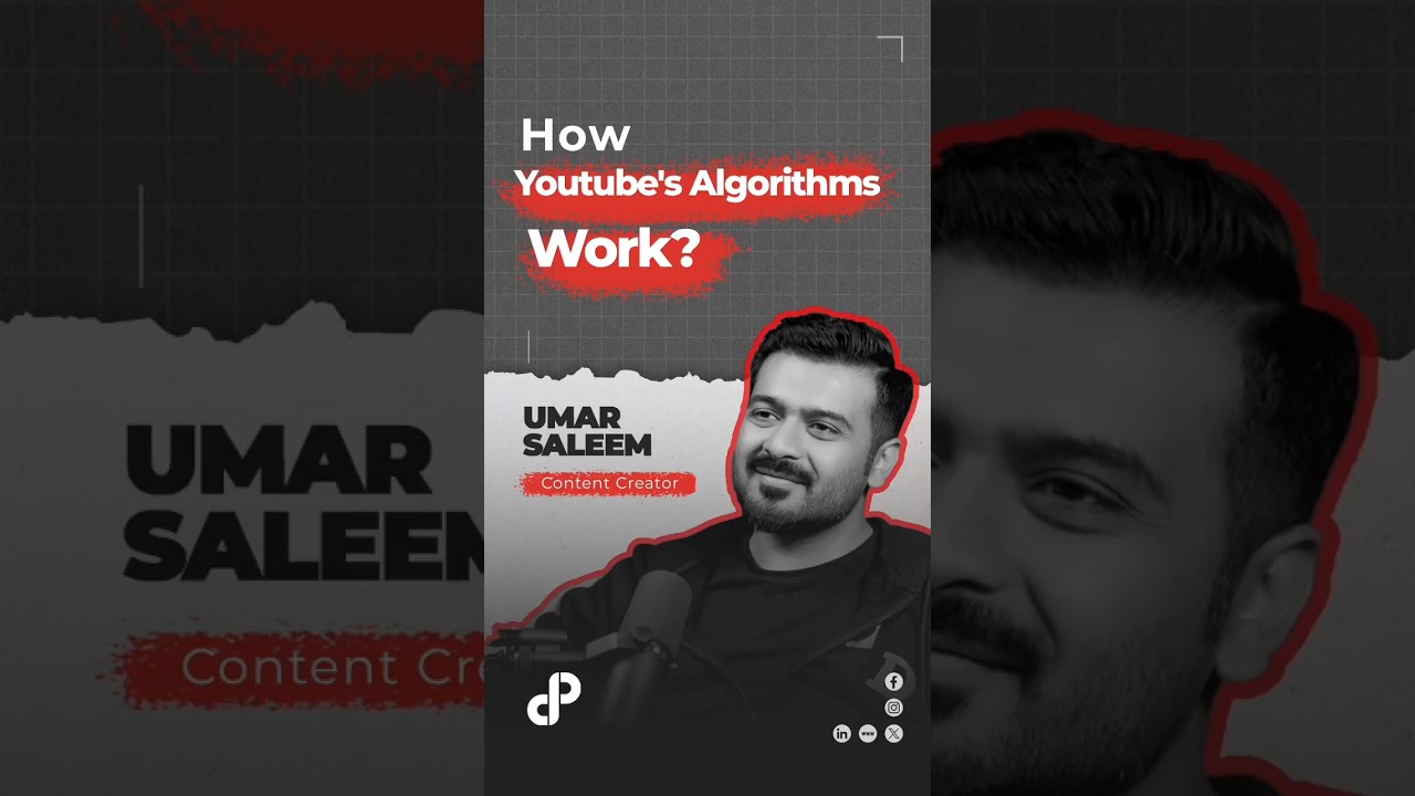 How Youtube's Algorithms Work? Feat. Umar Saleem, Content Creator #youtube #algorithm