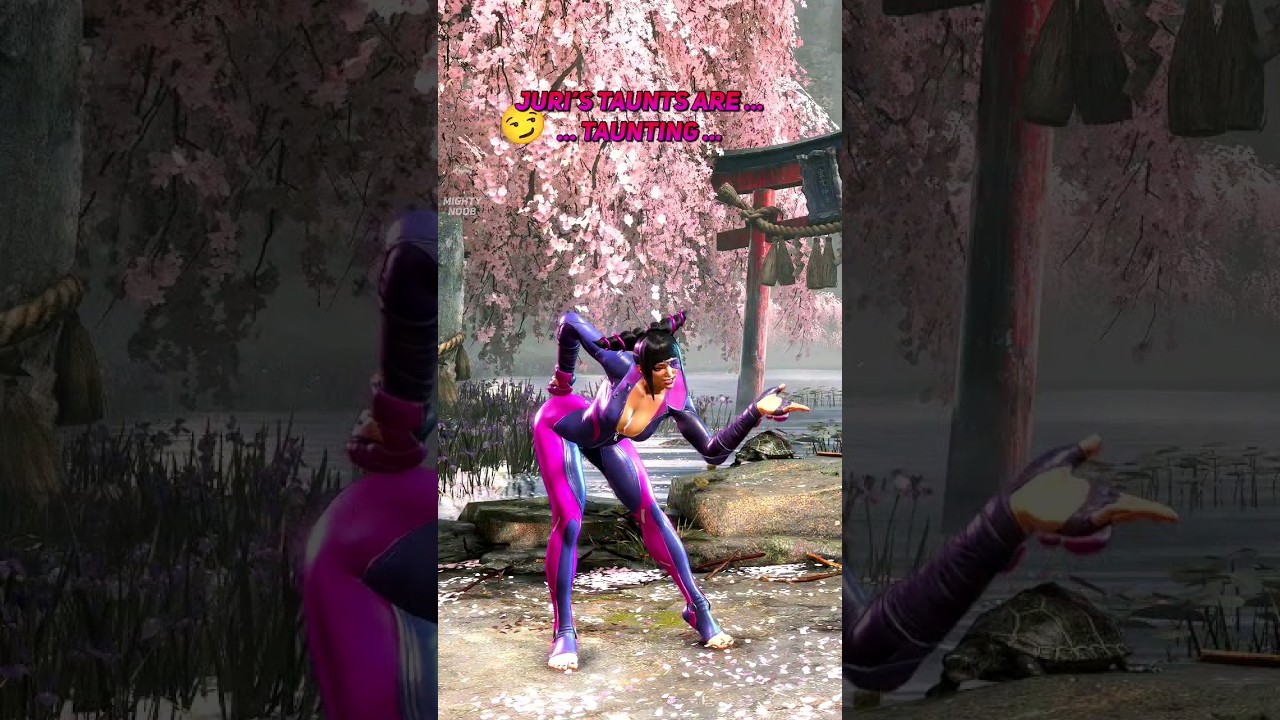 Juri's Taunts are ... 🤩👀😁