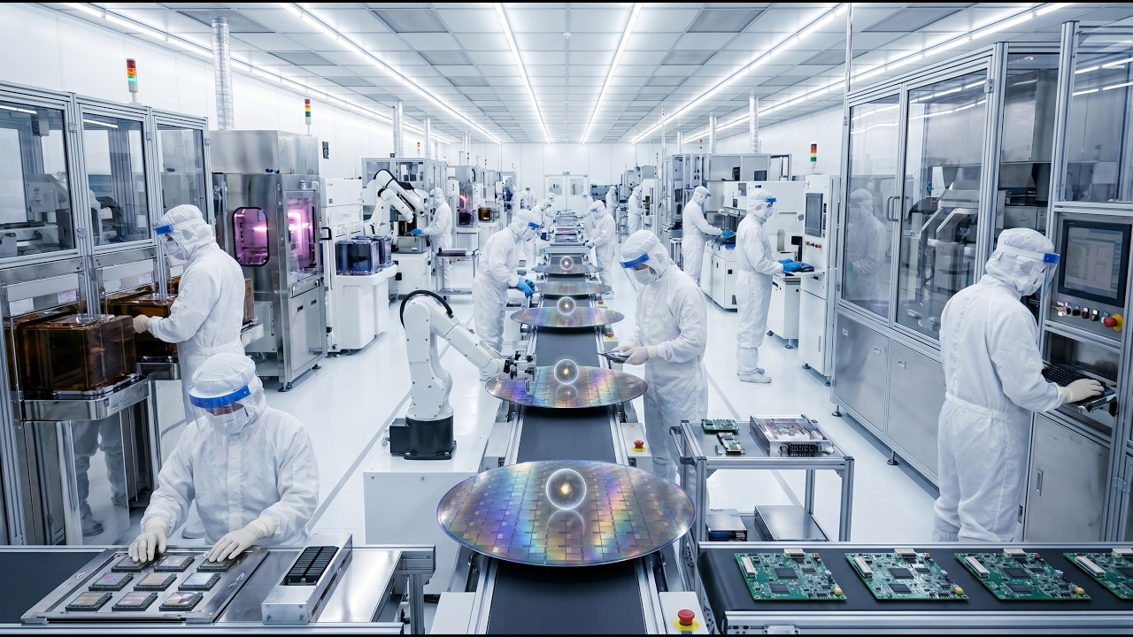 What Happens Inside a Semiconductor Cleanroom — Where One Speck of Dust Kills a $50,000 Wafer