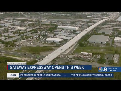 Gateway Expressway in Pinellas County opens Friday