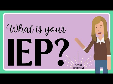 What is my IEP Meeting? Social Narrative (for students in Special Education)