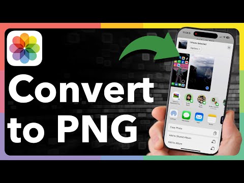 How To Convert RAW Photo To PNG On iPhone