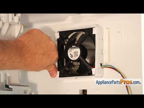 GE WR60X10352 Freezer Evaporator Fan Motor and Felt Seal (AP5670685 ...