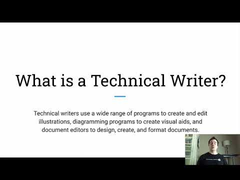 What is a Technical Writer?