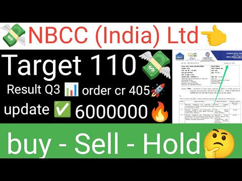 NBCC (India) Ltd stock latest update & Result Q3 update Target 110📈🚀🚀 analysis nbcc share analysis
