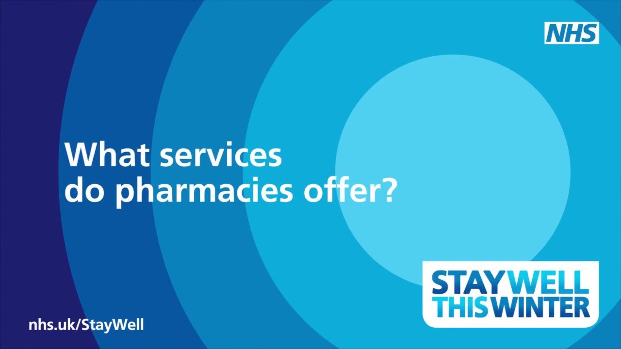 What services do pharmacies offer?