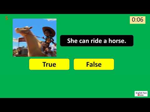 Can or Can't Quiz for Kids
