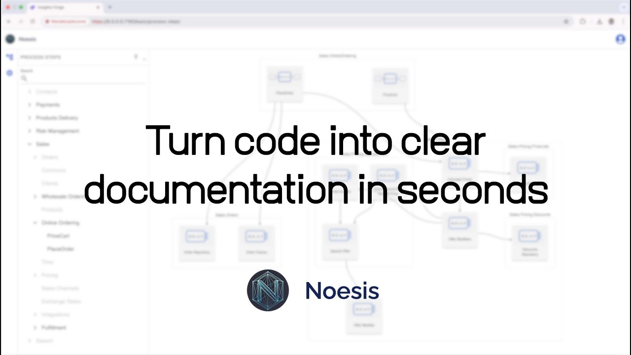 Noesis.vision - Turn code into clear documentation in seconds
