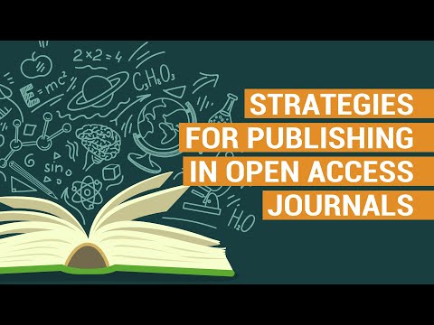 STRATEGIES FOR PUBLISHING IN OPEN ACCESS JOURNALS | Open for you!