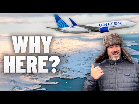 We Took United's FIRST Flight to GREENLAND (But WHY?)