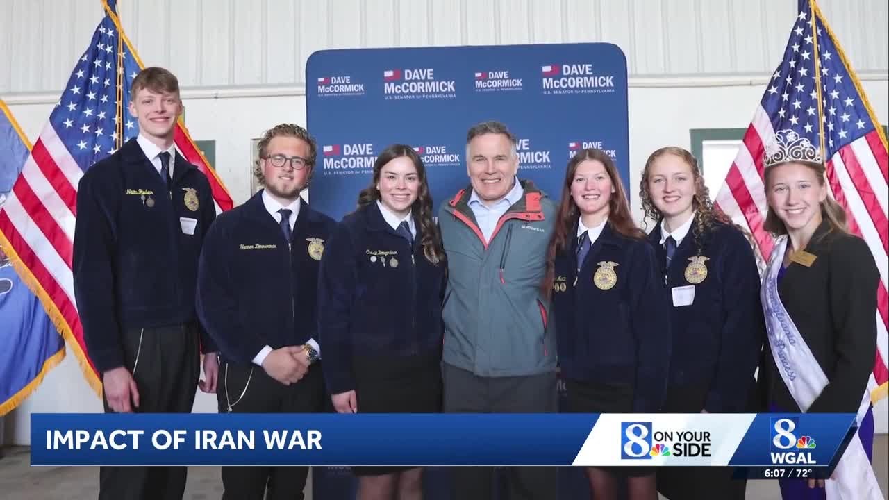 1-On-1 interview | U.S. Sen. Dave McCormick discusses the effects of the Iran war on Pa.