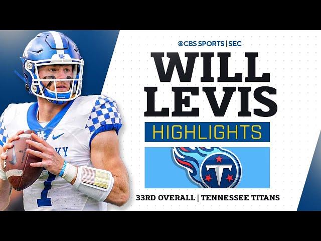 Where did Will Levis go to college? Titans QB's collegiate career explored