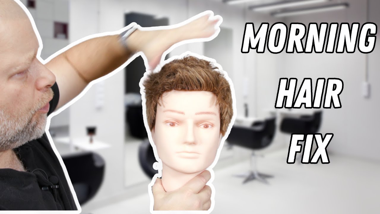 How to Fix Bed Head Hair - TheSalonGuy