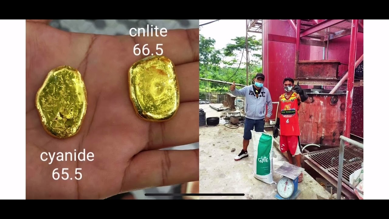 CNlite reagent for gold extraction