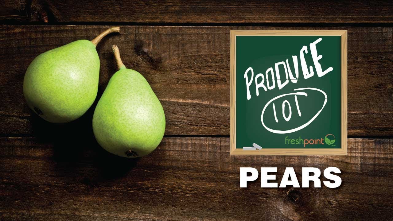 Produce 101: Pears