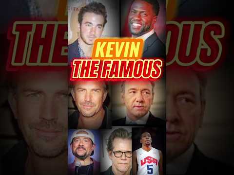 The famous person named Kevin #youtube #youtubeshorts