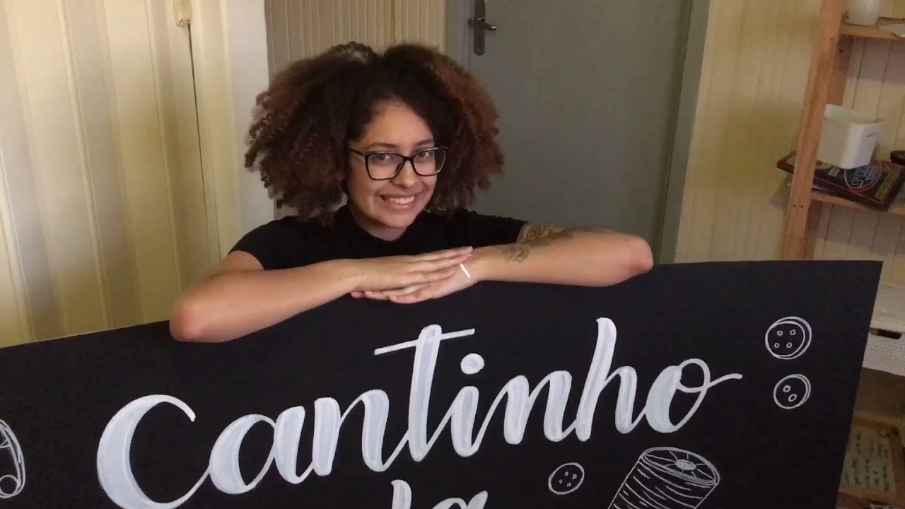TUTORIAL DE LETTERING EM PAINEL DE MDF - Dicas rápidas para iniciantes