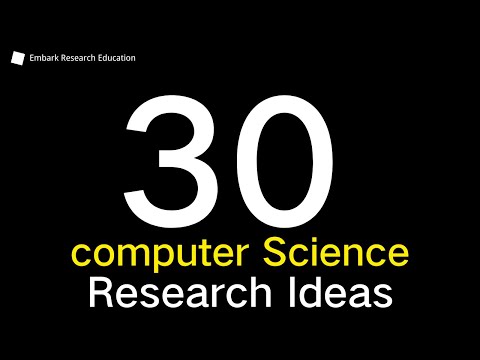 30 Computer Science Research Topics for High School Students