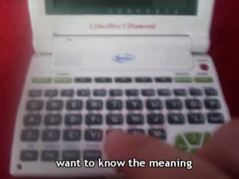 electronic dictionary (cyberdict 3 diamond) review