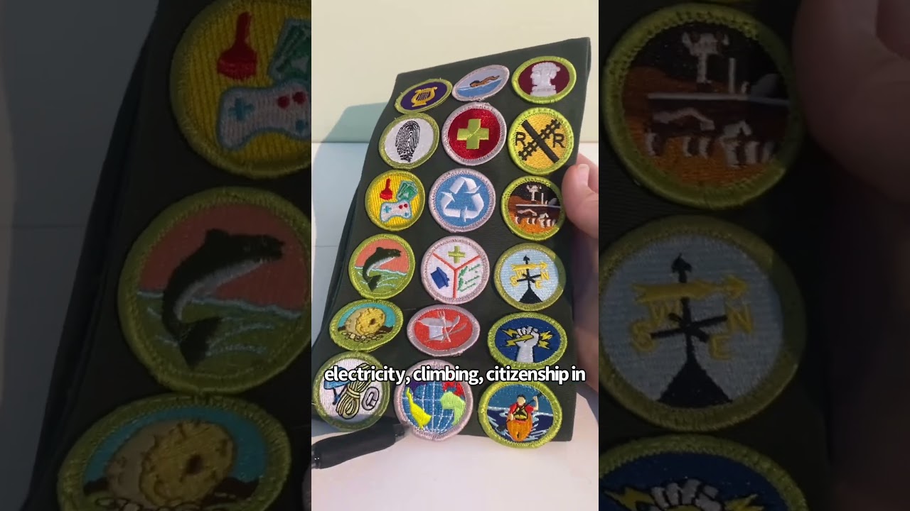 The Merit Badges I Earned in Scouts