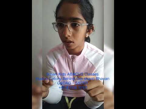 *ABACUS* _Training can Make big difference in your child life Smart kids ABACUS Classes -Gadag