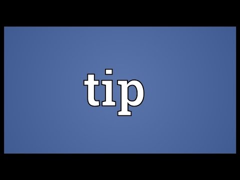 Tip Meaning