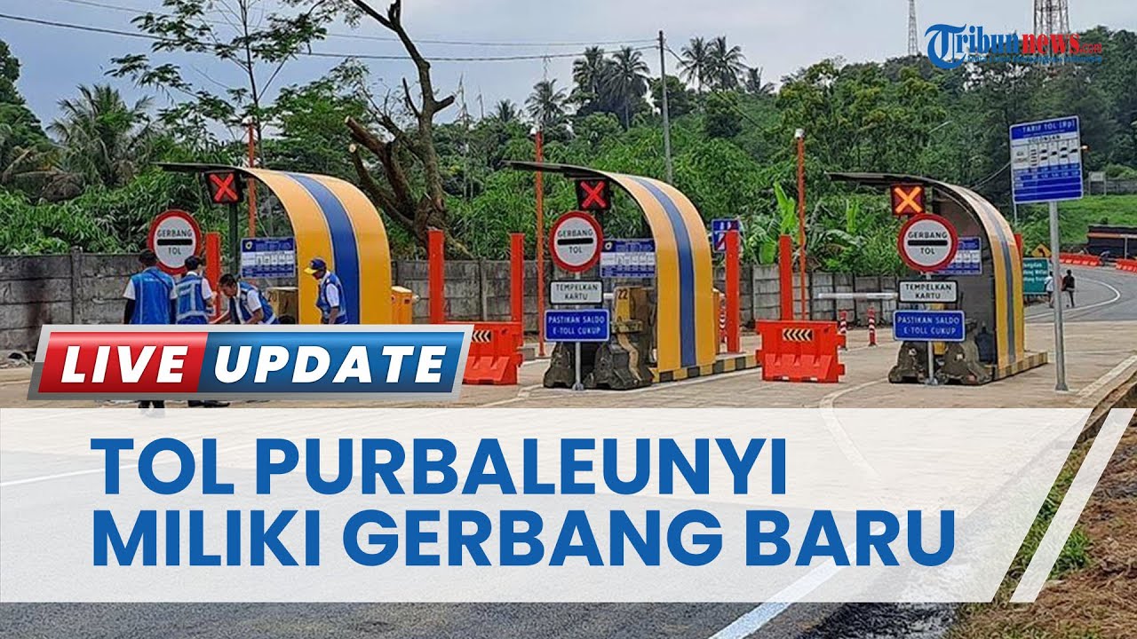 Gerbang Baru Tol Purbaleunyi di Darangdan Purwakarta, Hanya Bisa ...