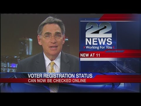 Voters can check registration status online