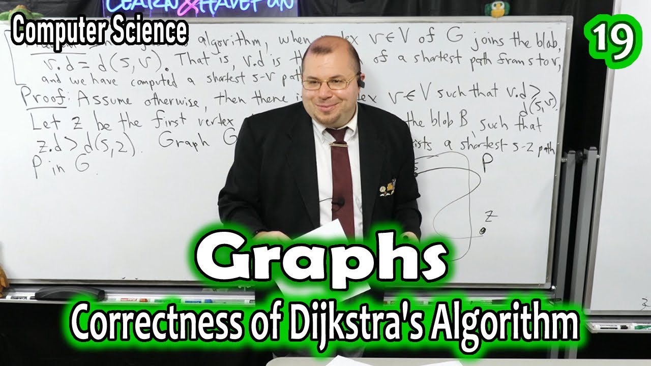 Correctness of Dijkstra's Algorithm (Graphs: Algorithms & Theory)
