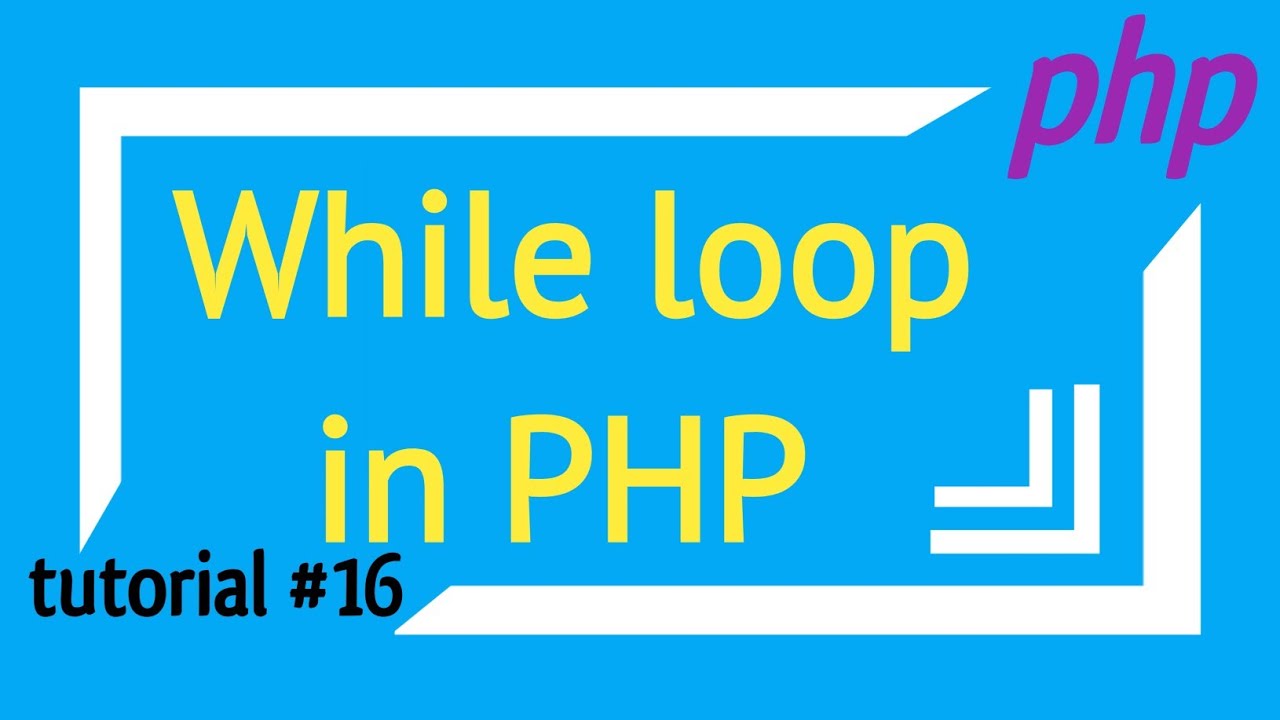 while loop in php | PHP tutorial # 16