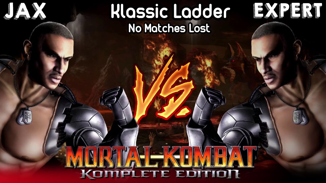 Mortal Kombat 9 Komplete Edition | JAX | Klassic Ladder | EXPERT | No Matches Lost