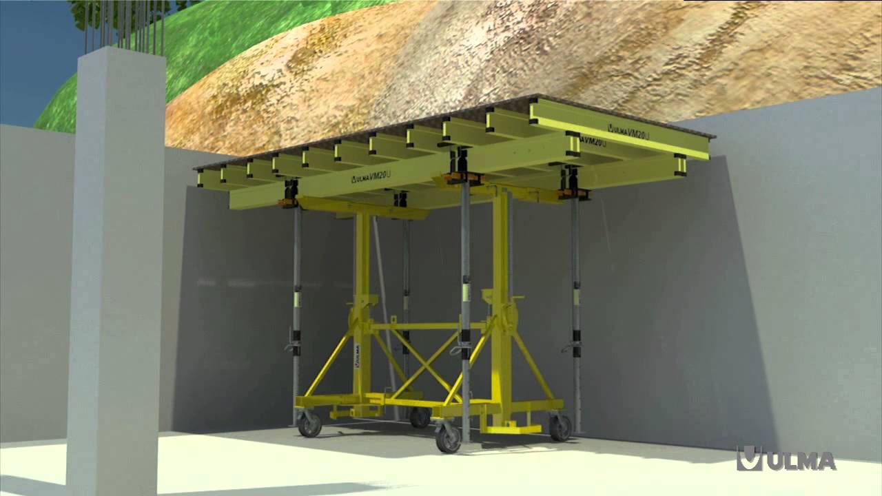 Pre-assembled Slab VR Table Form - ULMA Construction [en]