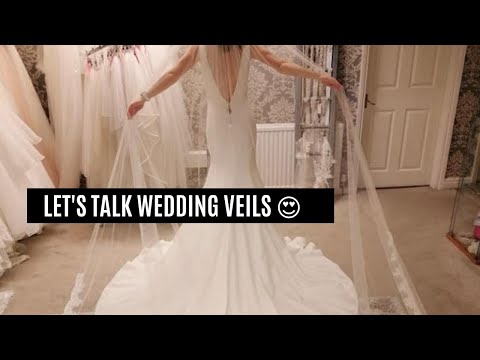 Wedding VEIL try on