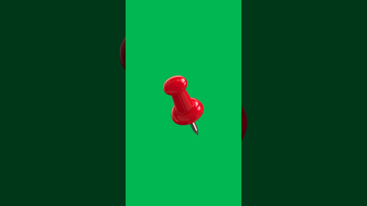 Location Pin Icon Animated Green Screen #greenscreen #location #map #greenscreenvideo #motiongraphic