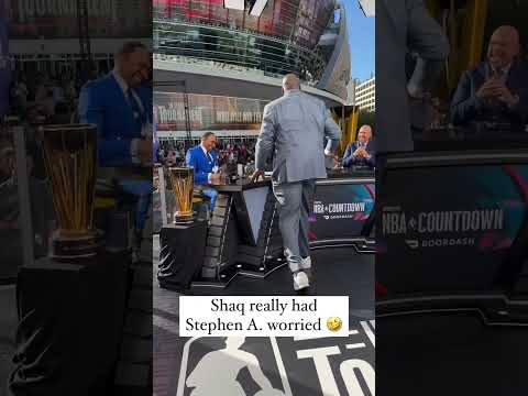 Shaq ๐ค Stephen A. Smith