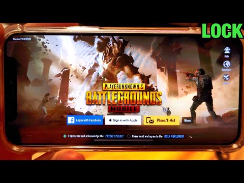 ANY iPhone How To Lock Touch Screen While Playing PUBG!