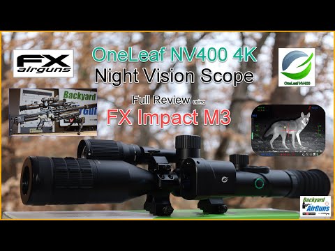 Commander NV400 4-52X 4K Digital Day/Night Vision Riflescope | OneLeaf.ai