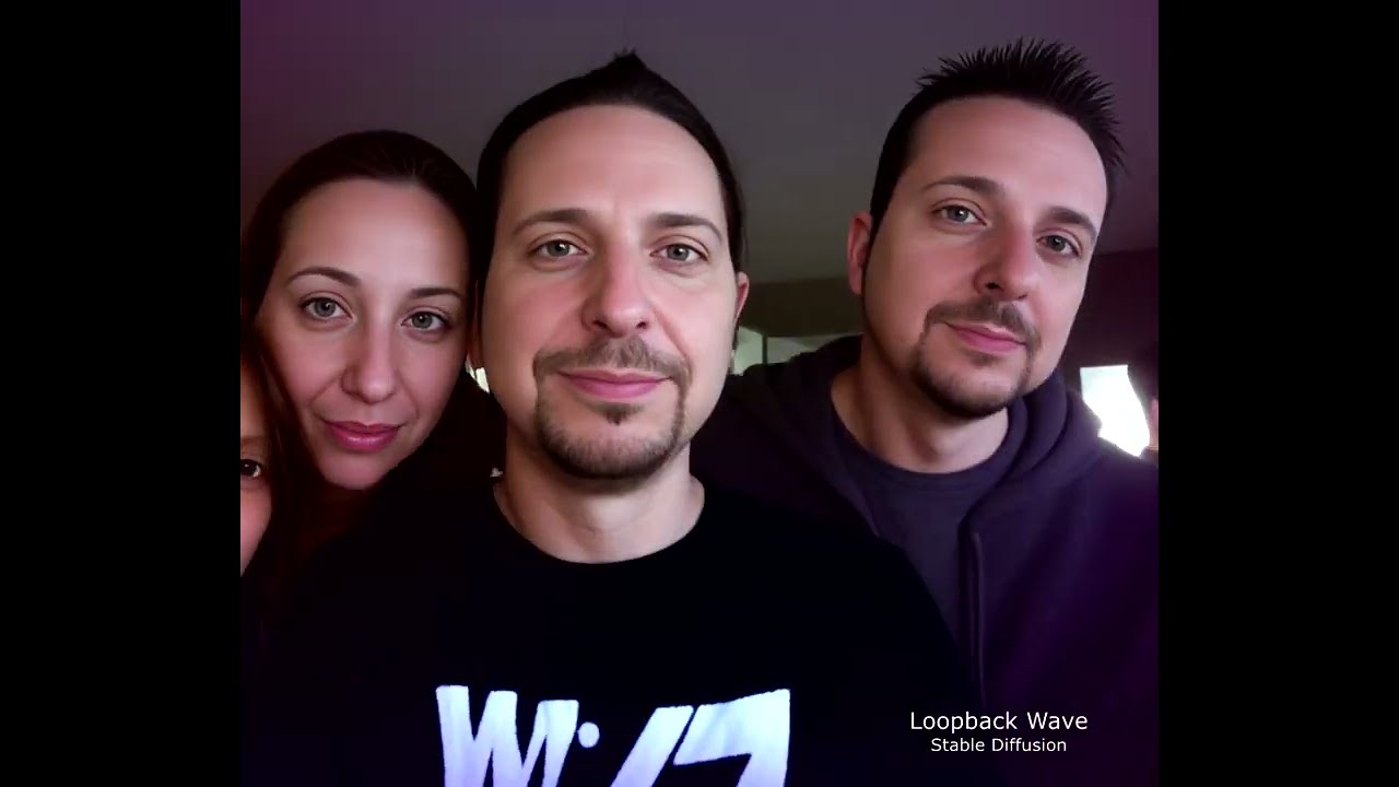 Stable Diffusion LOOPBACK WAVE extension