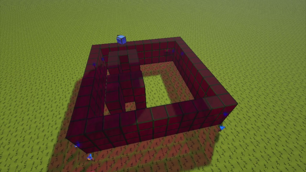 Maze - Binary Tree Algorithm (Computercraft)