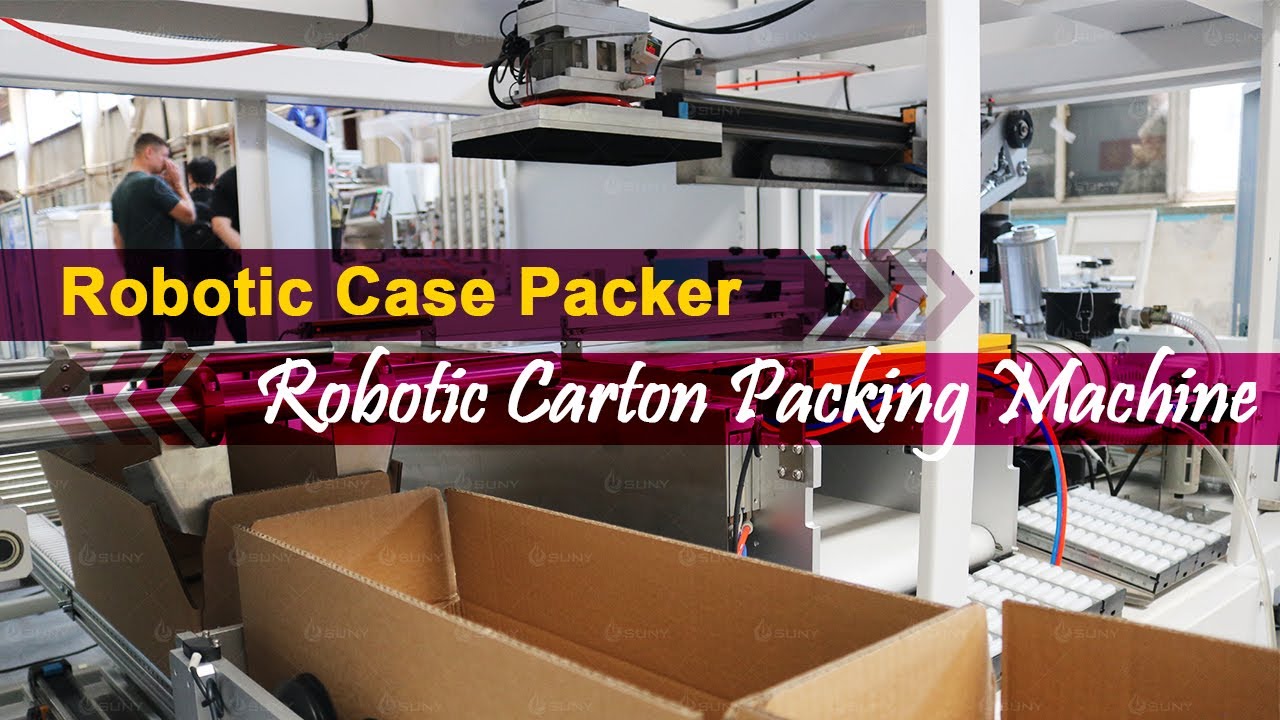 Automatic Case Packer | Robotic Carton Packing Machine