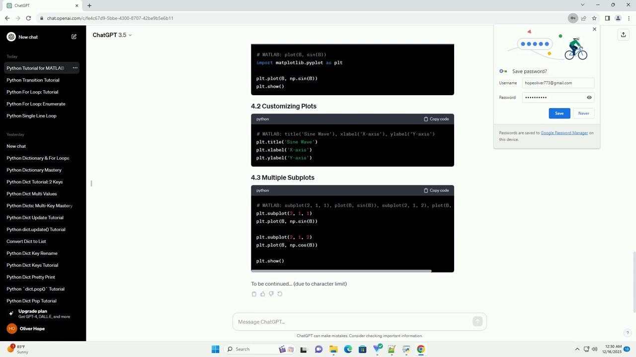python for matlab users pdf