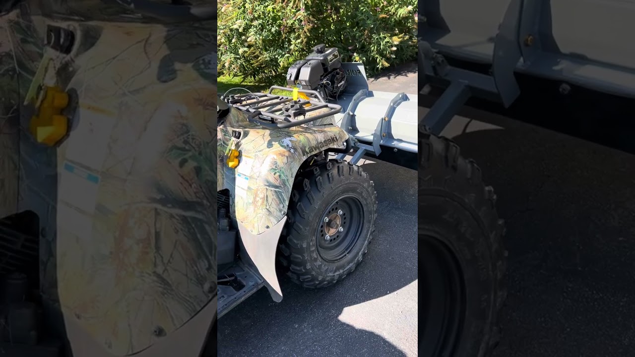 I bought a Forax GP36 ATV Forestry Mulcher